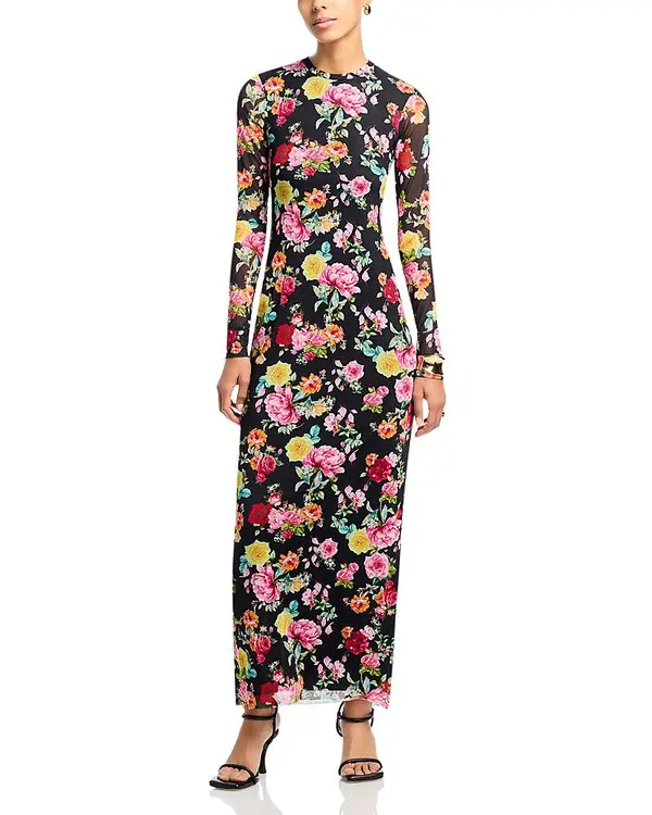 AFRM Didi Maxi Dress - Spring Rose