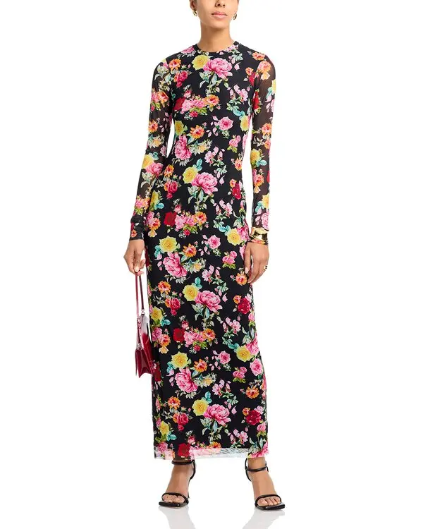 AFRM Didi Maxi Dress - Spring Rose