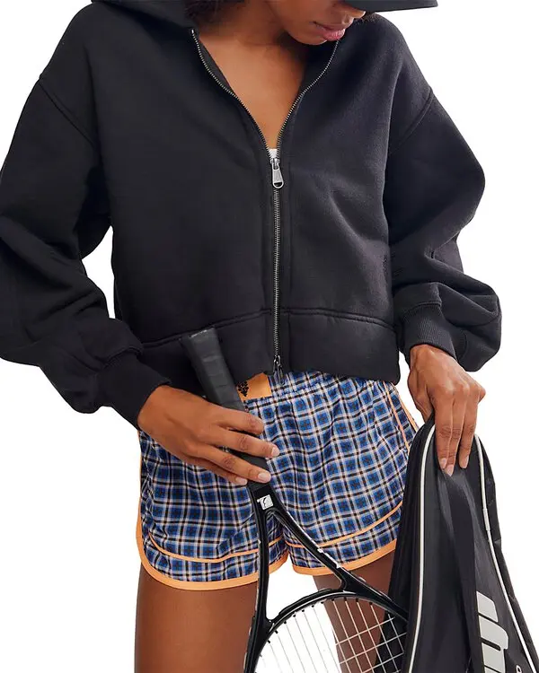 Free People A Cut Above Classic Hoodie - Black