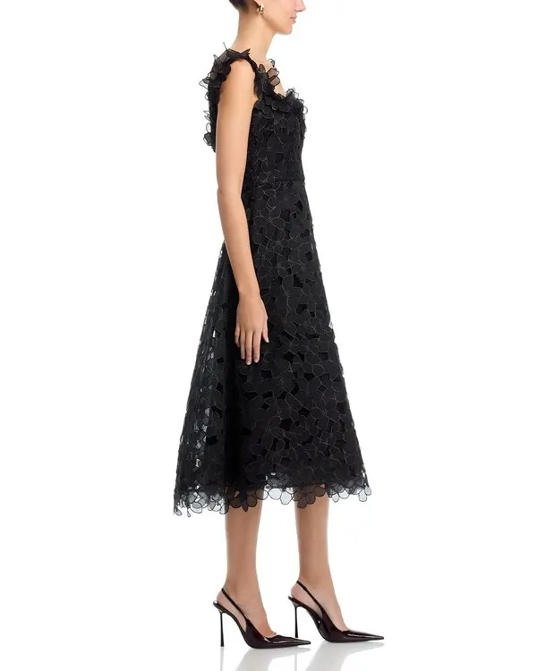 teri jon lace cocktail dress Rickie Freeman For Teri Jon 3/4-Sleeve Lace Overlay Cocktail Dress, Black, Women's, 18, 3/4 & Elbow-Sleeve Dresses