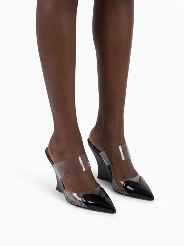 Alaïa Le Caur Wedge Pumps - Black
