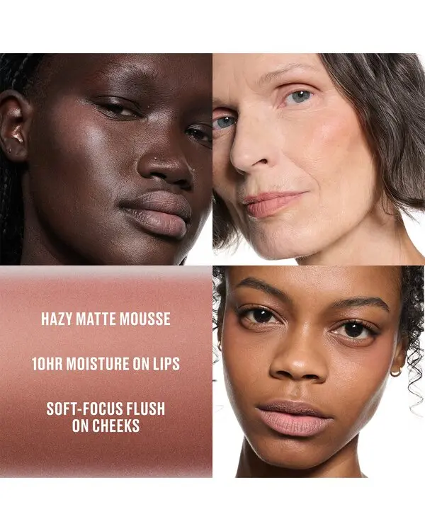 MAC COSMETICS Powder Kiss Lip + Cheek Mousse - Habit