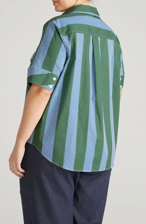 Universal Standard Stretch Poplin Shirt