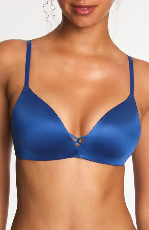 Wacoal Undercover Wire Free T-shirt Bra - Navy Sails