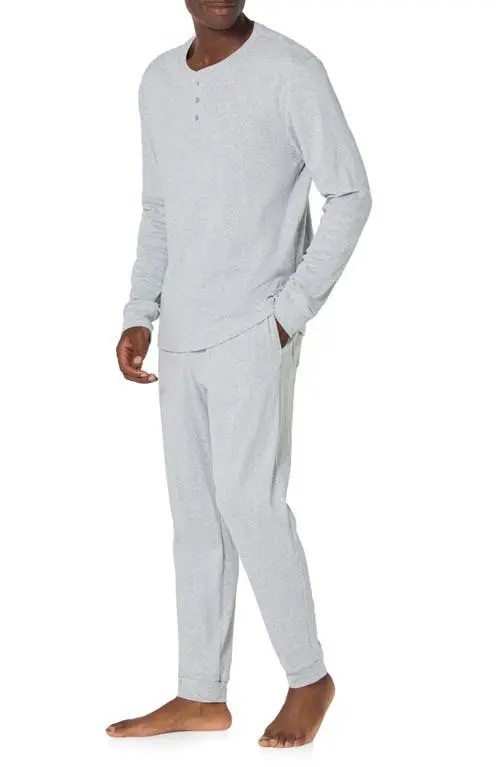 BEDHEAD PAJAMAS Cotton Jersey Pajamas - True Grey Heather