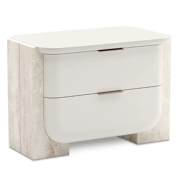 CARACOLE Overlap Large Nightstand, Light