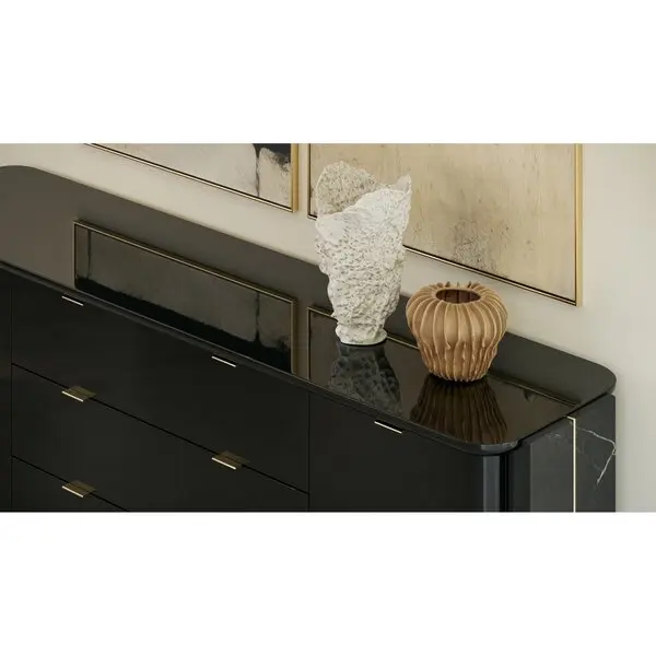 CARACOLE Overlap Sideboard, Dark