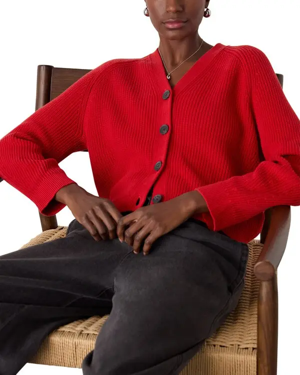 Whistles Petites V-neck Cardigan