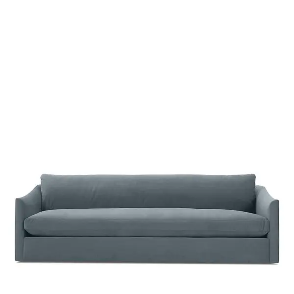 HUDSON PARK COLLECTION Astor Fabric Sofa - Br- - Federal Blue
