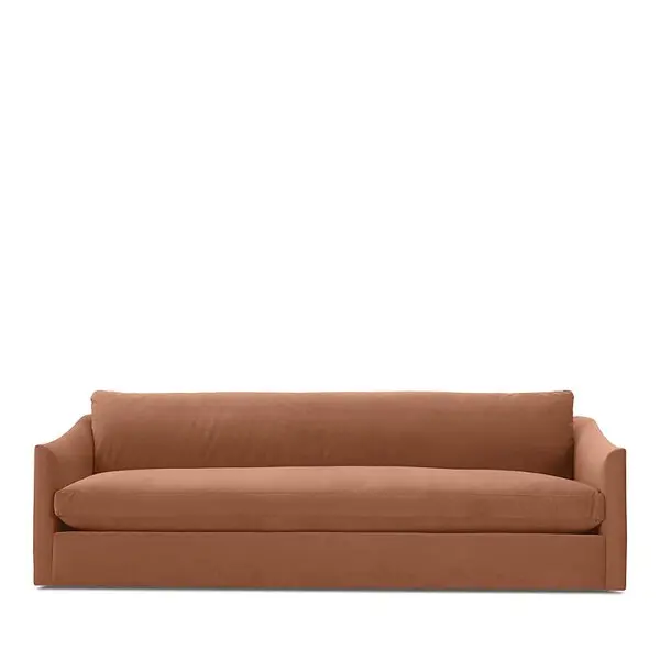 HUDSON PARK COLLECTION Astor Fabric Sofa - Br- - Terracotta