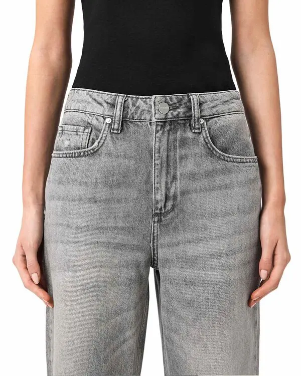 ALLSAINTS Brooklyn High Rise Straight Leg Jeans