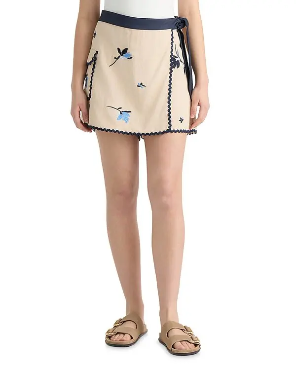NVLT Embroidered Skort