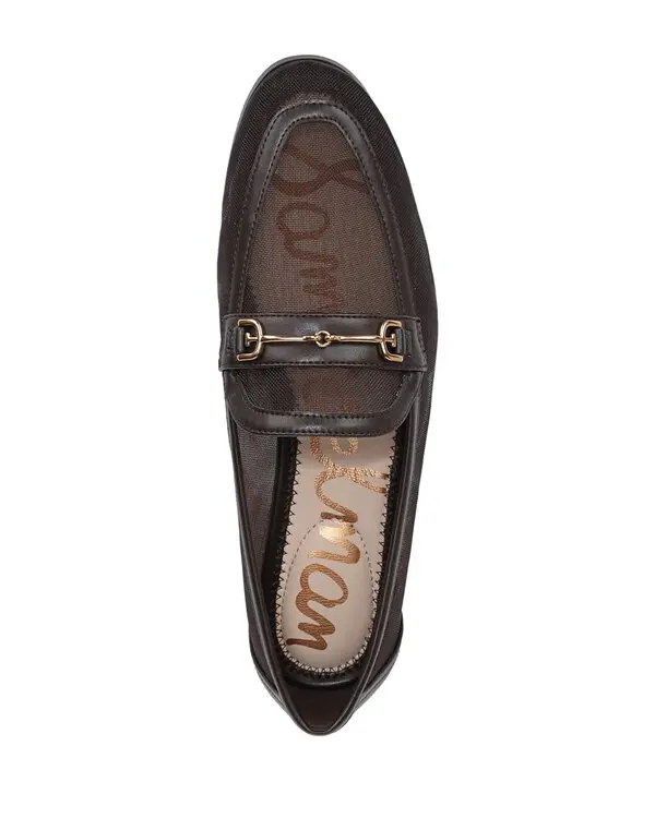 Sam Edelman Loraine Mesh Bit Loafers - Cafe Noir