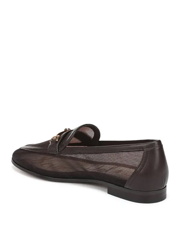 Sam Edelman Loraine Mesh Bit Loafers - Cafe Noir