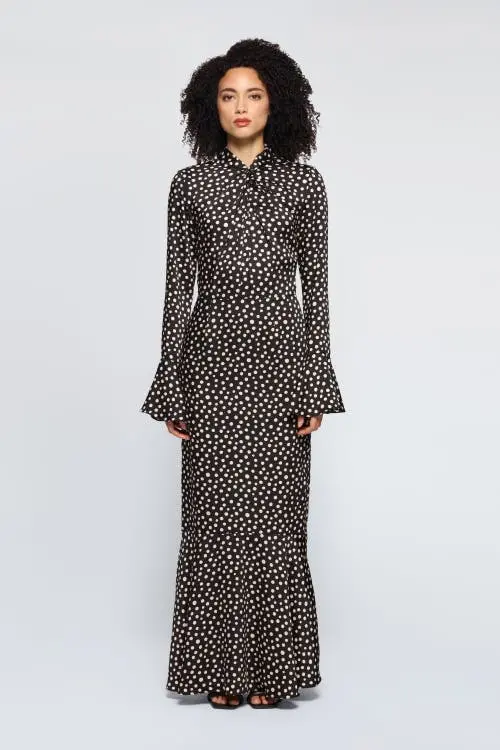 DASKA Toni Printed Maxi Dress