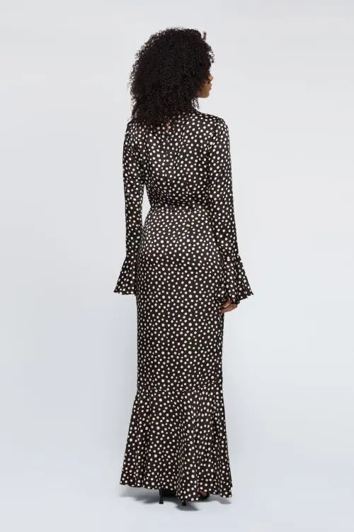 DASKA Toni Printed Maxi Dress