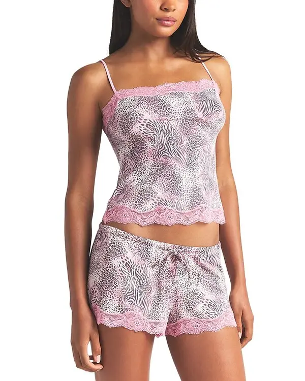 SKIMS Printed Camisole & Shorts Sleep Set - Bloom Mini