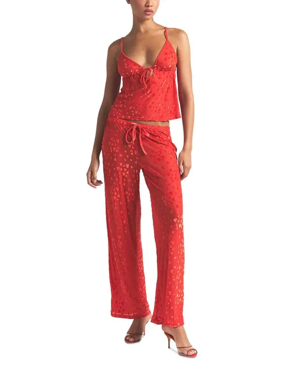 SKIMS Sheer Velvet Camisole & Pants Set