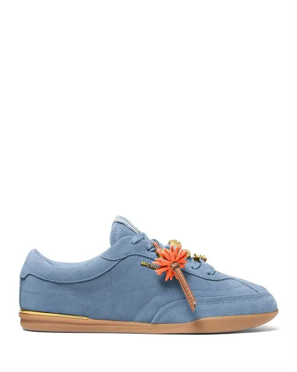 Michael Kors Nolan Lace Up Sneakers - Chambray