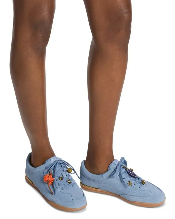 Michael Kors Nolan Lace Up Sneakers - Chambray