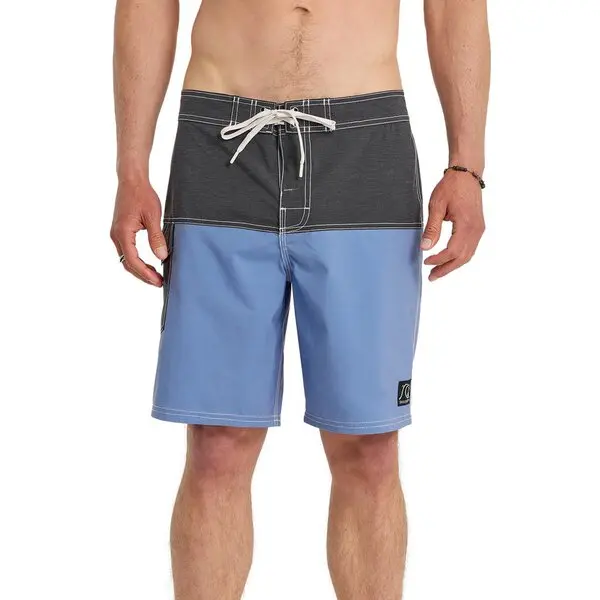 Quiksilver Original Blocked 19" Board Shorts - Riviera