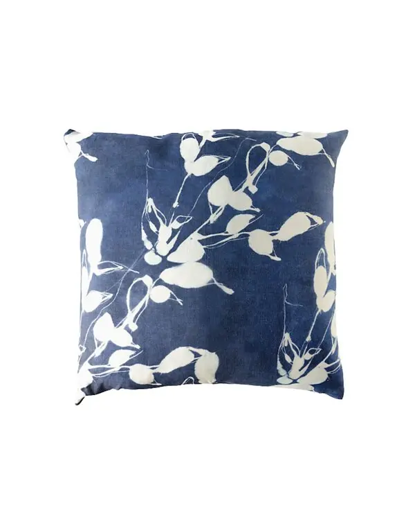 GOLDIE HOME Porto Print Pillow - Indigo