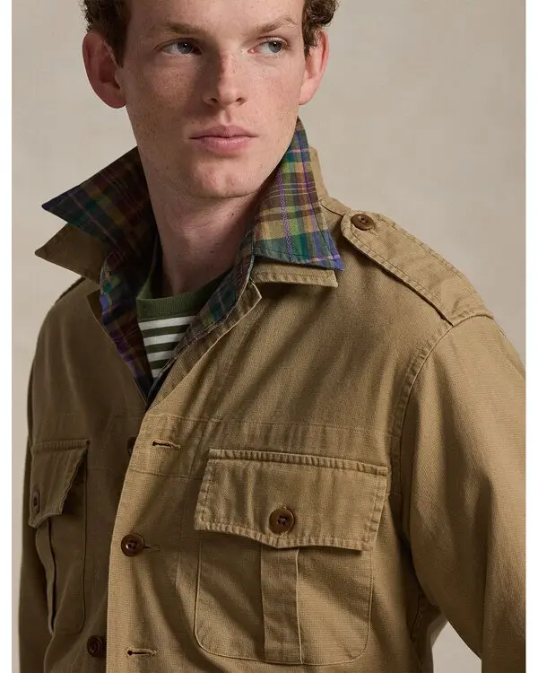 Polo Ralph Lauren Classic Fit Textured Overshirt
