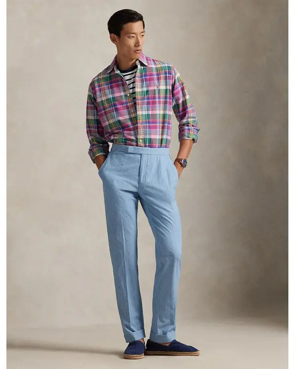 Polo Ralph Lauren Classic Fit Plaid Oxford Shirt