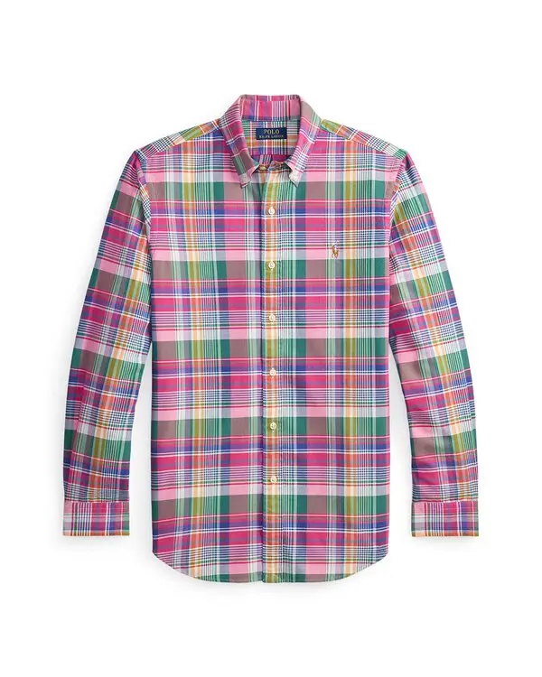 Polo Ralph Lauren Classic Fit Plaid Oxford Shirt