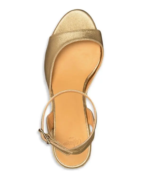 CastaÑer Brook Espadrille Wedges - Oro
