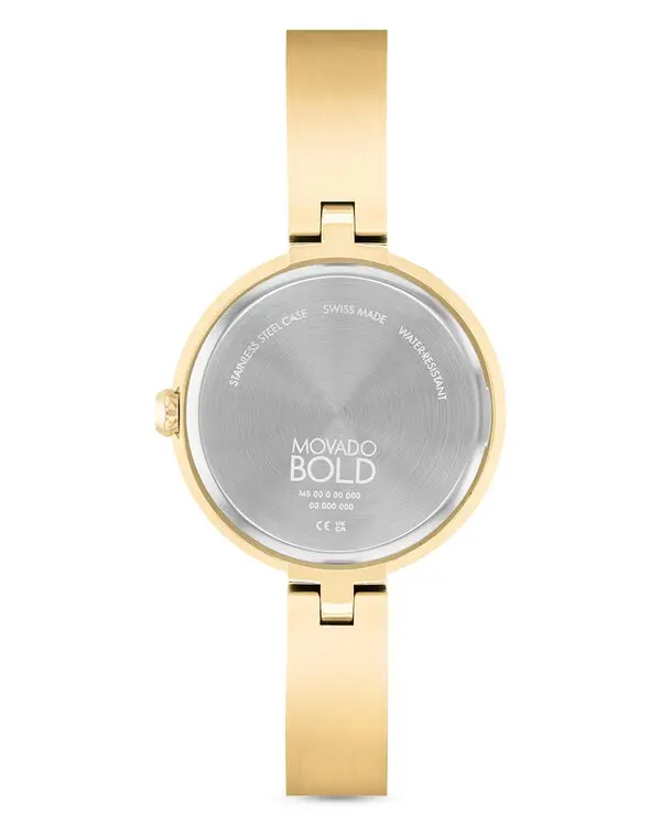 Movado Bangle Watch 28mm - Gold