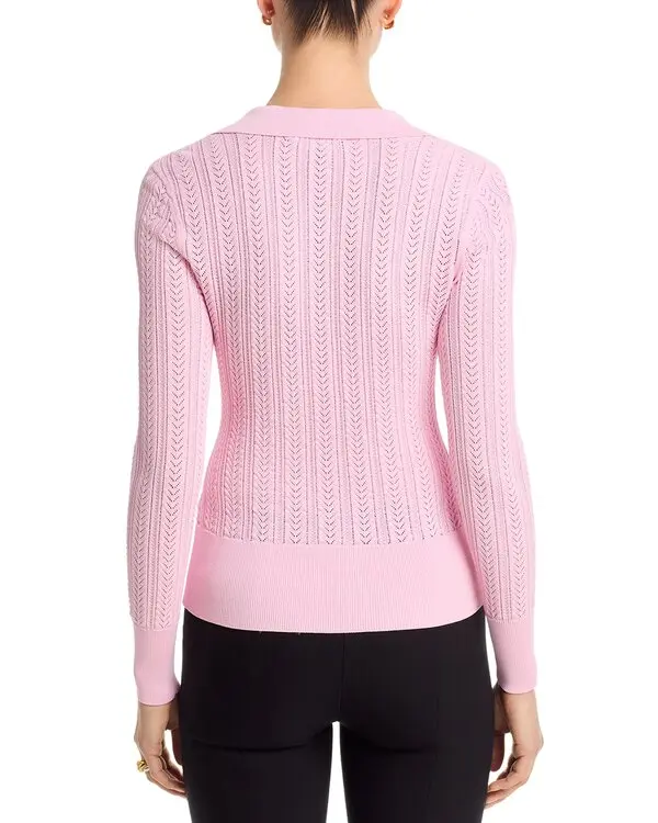 Generation Love Charlotte Pointelle Rib Cardigan