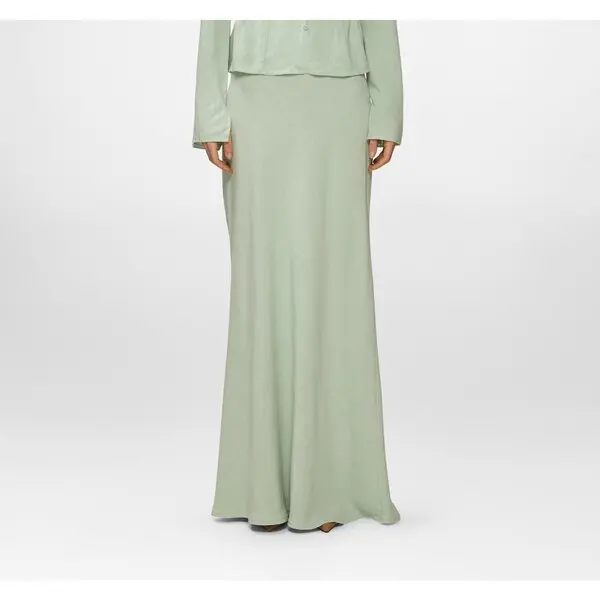 DASKA Lina Maxi Skirt - Sage