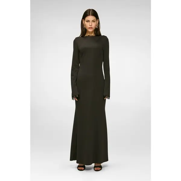 DASKA Maryam Maxi Dress - Black