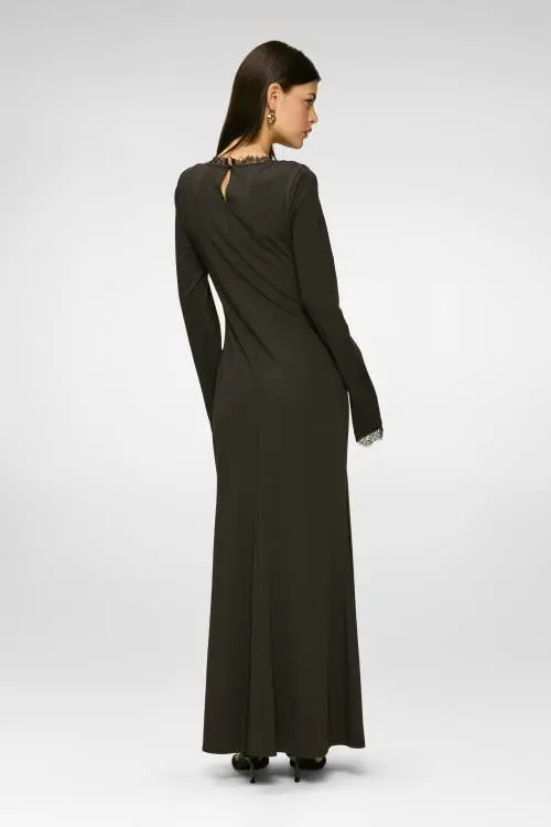 DASKA Maryam Maxi Dress - Black