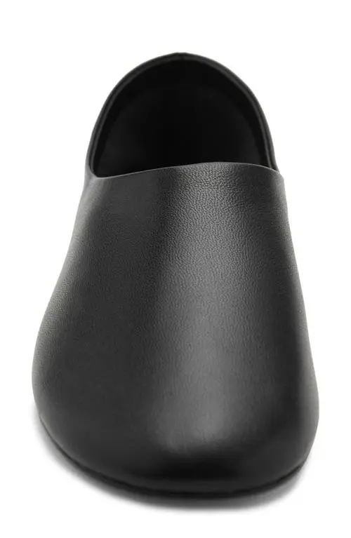 Mango Leather Slip-on Loafer
