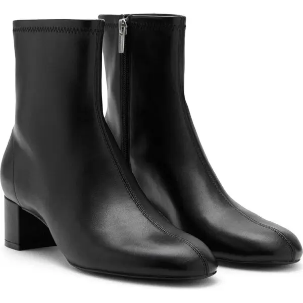 Mango Ankle Booties - Black