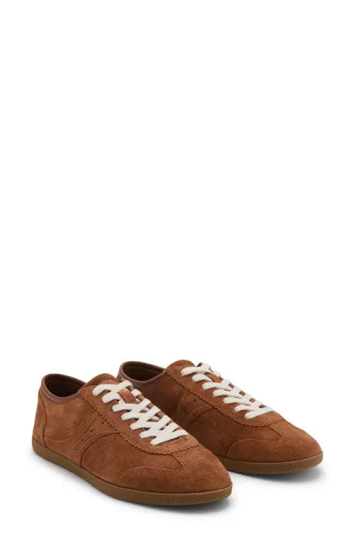 Mango Suede Low-top Sneakers