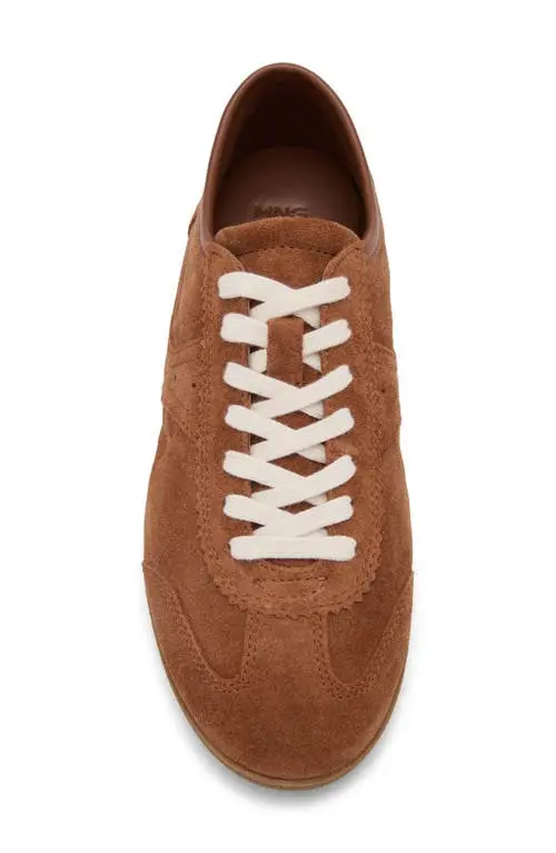 Mango Suede Low-top Sneakers