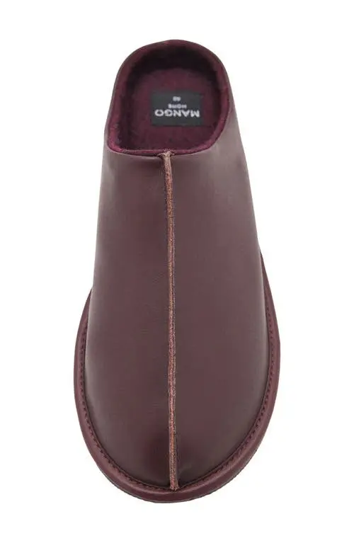 Mango Leather Clog