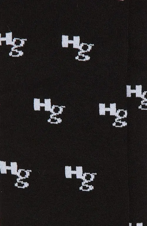 HOMMEGIRLS Logo Jacquard Knee-high Socks