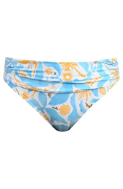 La Blanca Shirred Hipster Bikini Bottom