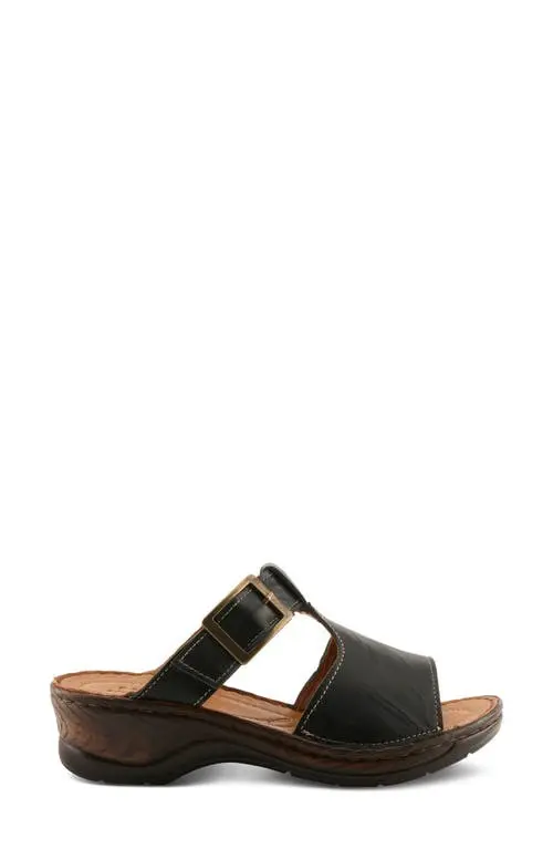 SPRING STEP SHOES Saphique Block Heel Sandal - Black