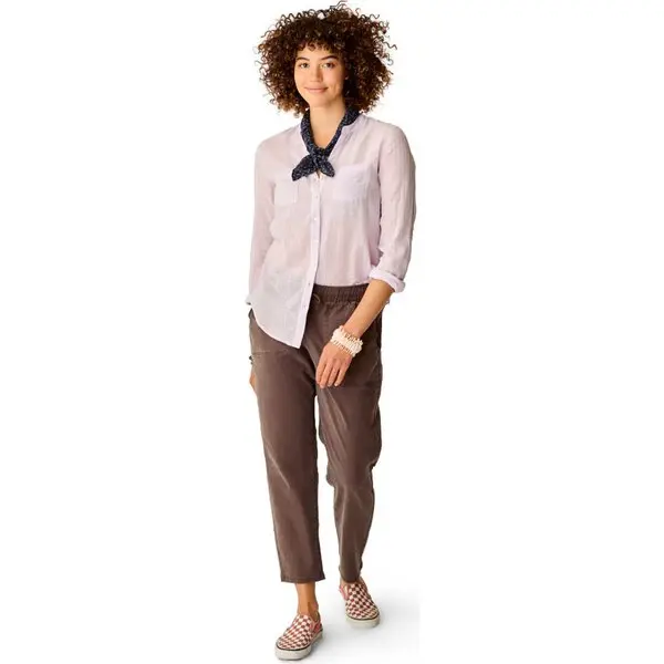 Carve Designs Zoe Twill Pant - Espresso