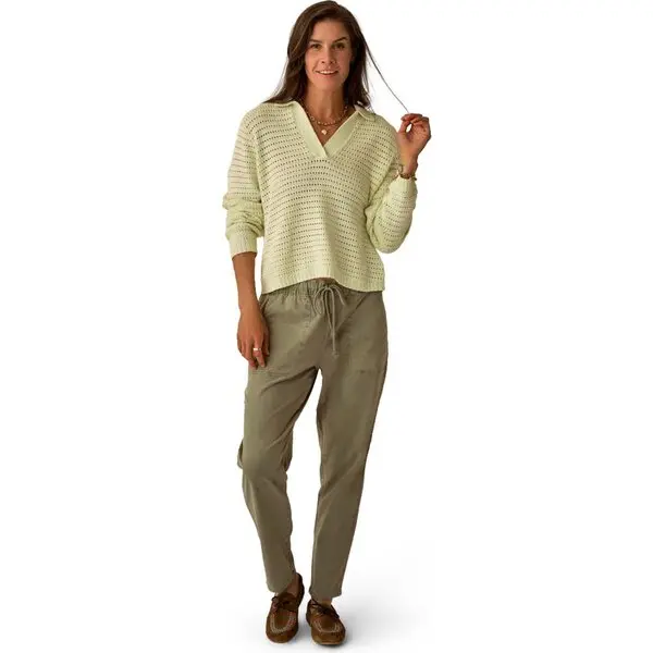 Carve Designs Zoe Twill Pant - Fatigue