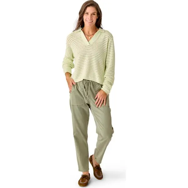 Carve Designs Zoe Twill Pant - Pine