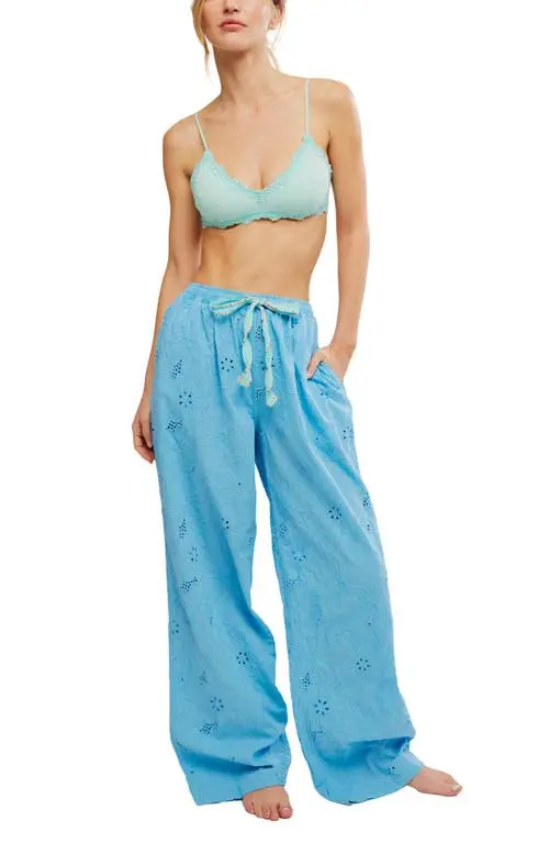 Free People Intimately Fp Day Drift Pants - Blue