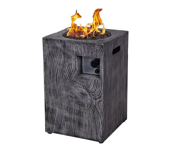 HEATMAXX Propane Column Fire Pit - One-color