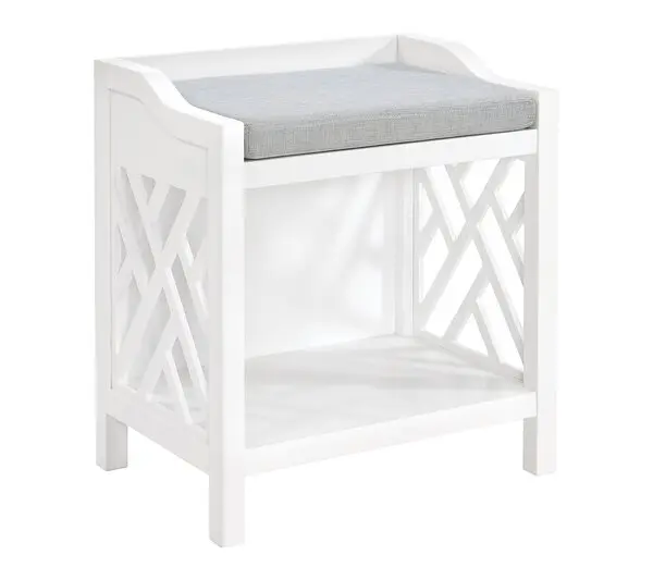 ALATERRE FURNITURE Coventry Bench Stool With Cu Shion - One-color