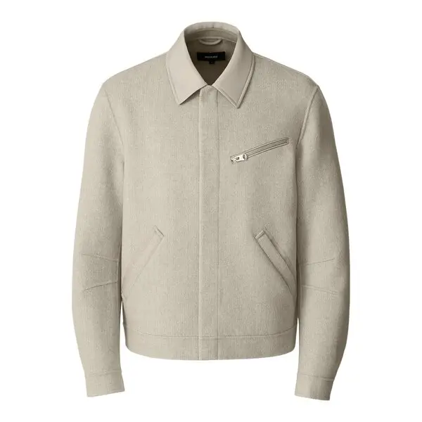 Mackage Hayes-hb Double-face Wool Workwear Jacket
